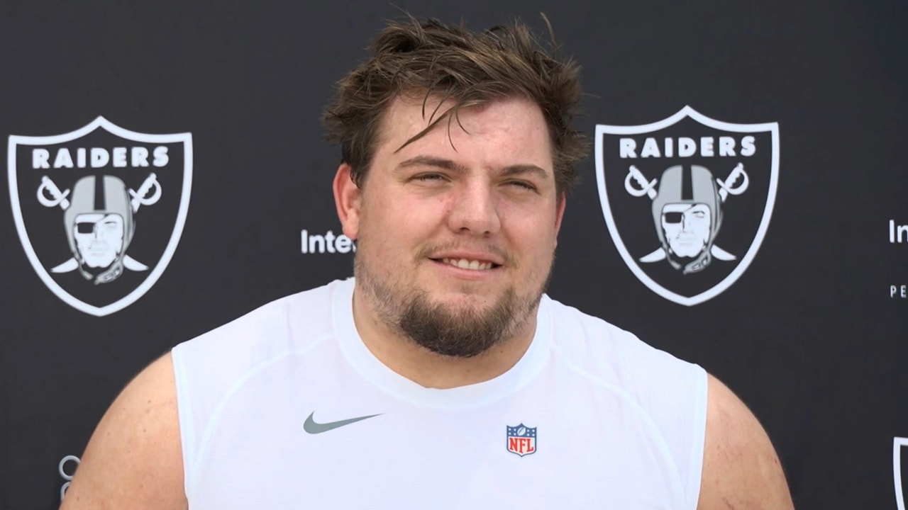 Jackson Powers-Johnson on kicking off rookie minicamp and transitioning ...