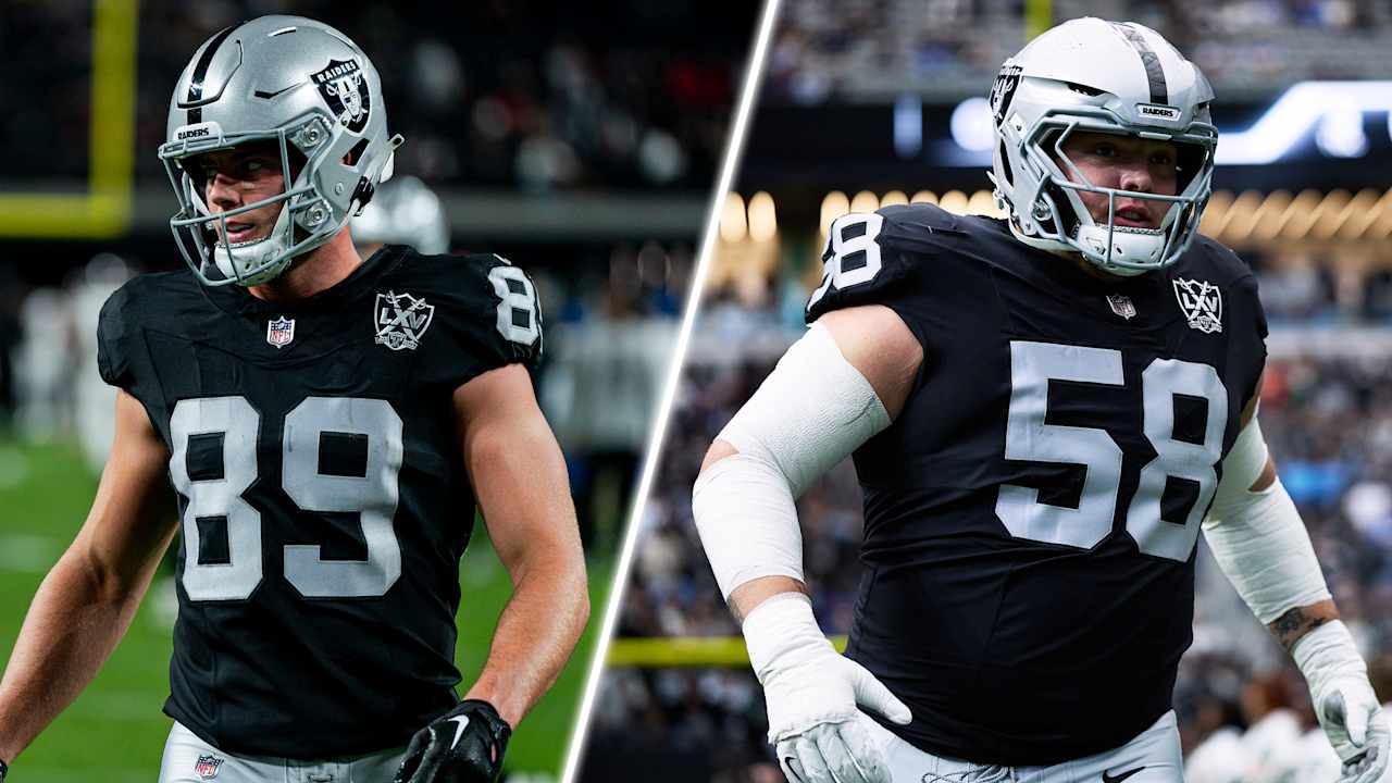 Brock Bowers, Jackson Powers-Johnson voted to 2024 PFWA All-Rookie Team