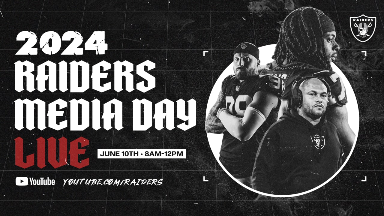 How to watch livestream of Raiders 2024 Media Day