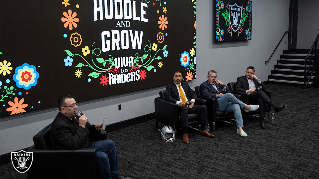 Photos: Raiders host Huddle and Grow event at HQ