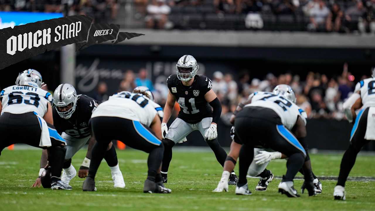 Quick Snap: Raiders fall to Panthers