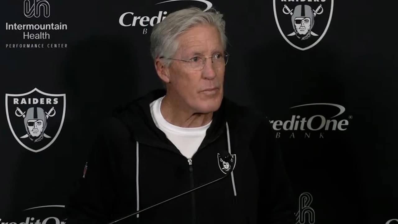 Pete Carroll talks to the media | 2025 NFL Season Week 14 | Press ...