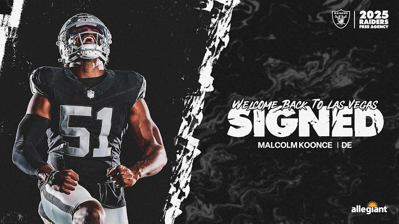 Raiders sign DE Malcolm Koonce