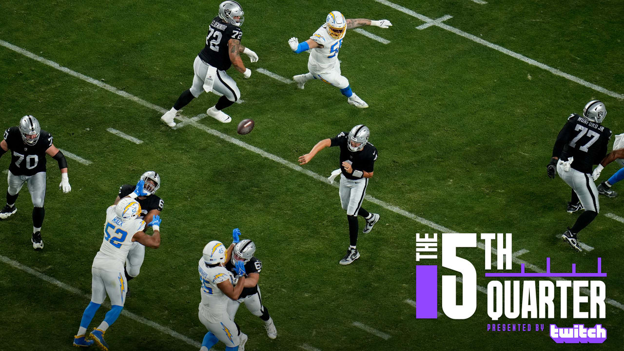 Instant reactions to the Raiders' 63-21 win over the Chargers in Week ...