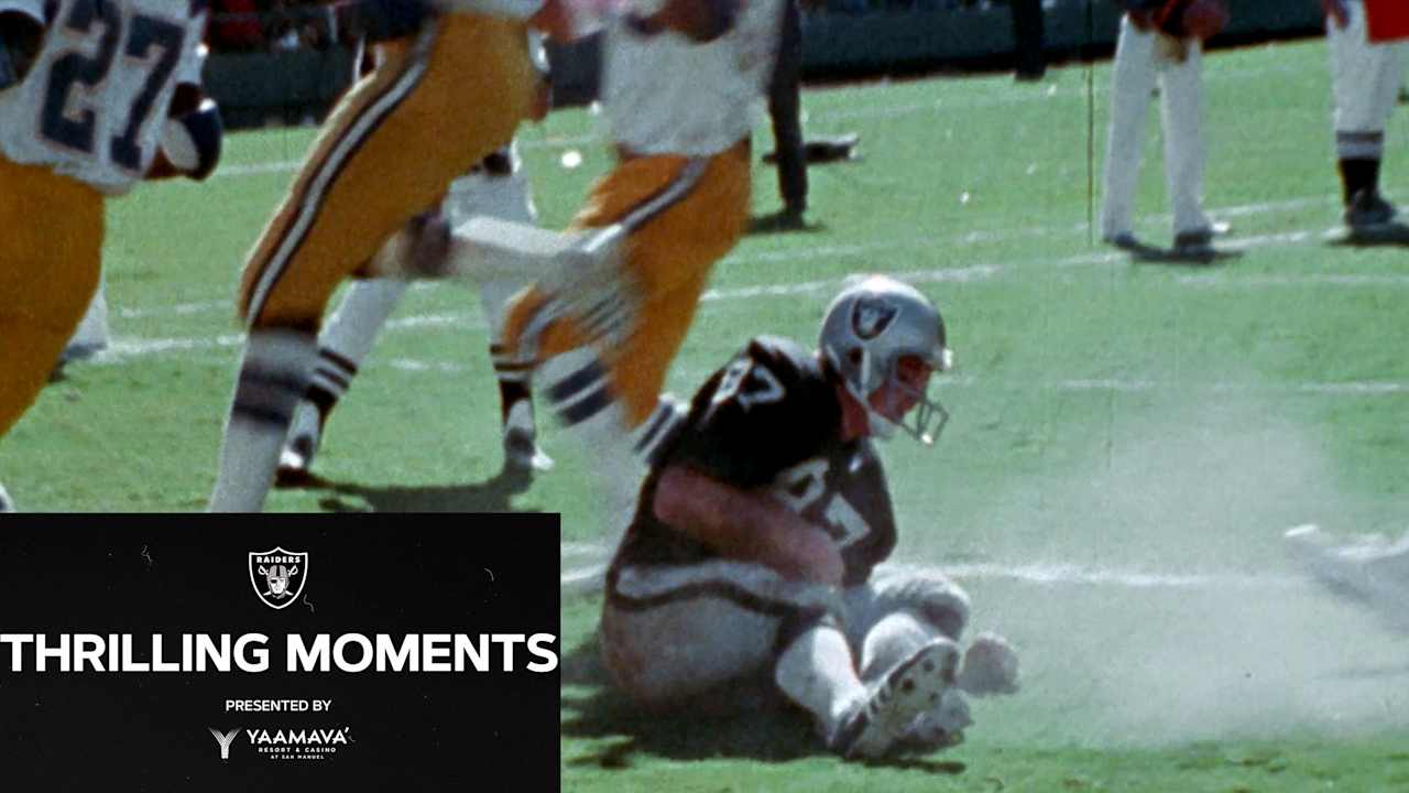 The Holy Roller - Dave Casper recovers a fumble in the end zone ...