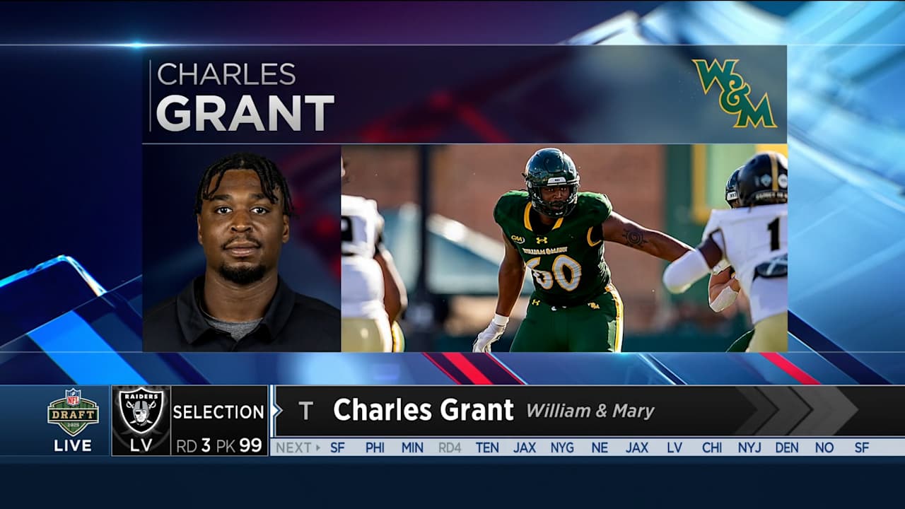 Charles Grant is a Raider - 99th overall pick | 2025 NFL Draft