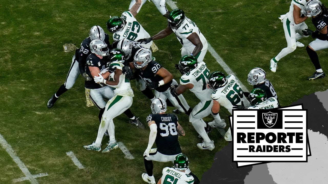 Las Vegas regresa a marca de .500 con triunfo ante Jets | Reporte Raiders