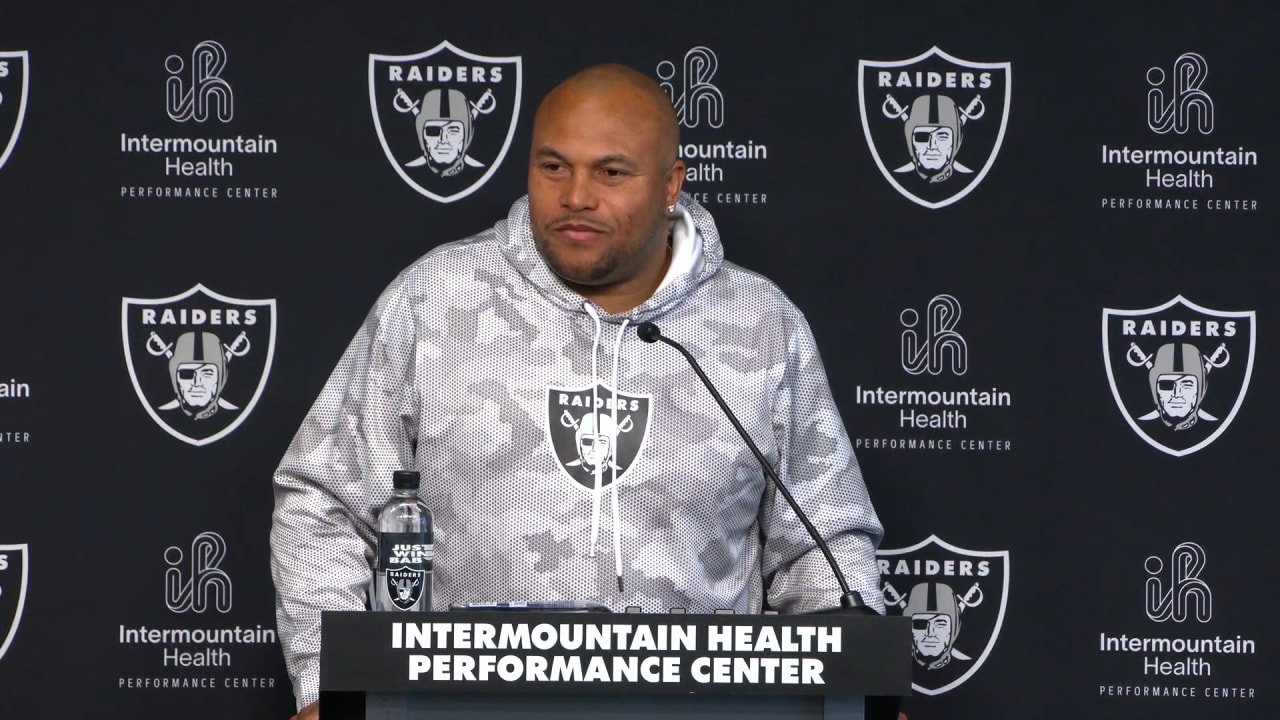 Antonio Pierce on the Raiders' 2024 NFL Draft Class, the team's ...
