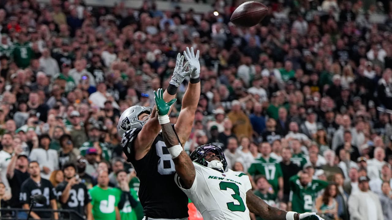 Raiders 2023 Week 10 Highlights vs. Jets | Michael Mayer catches first ...