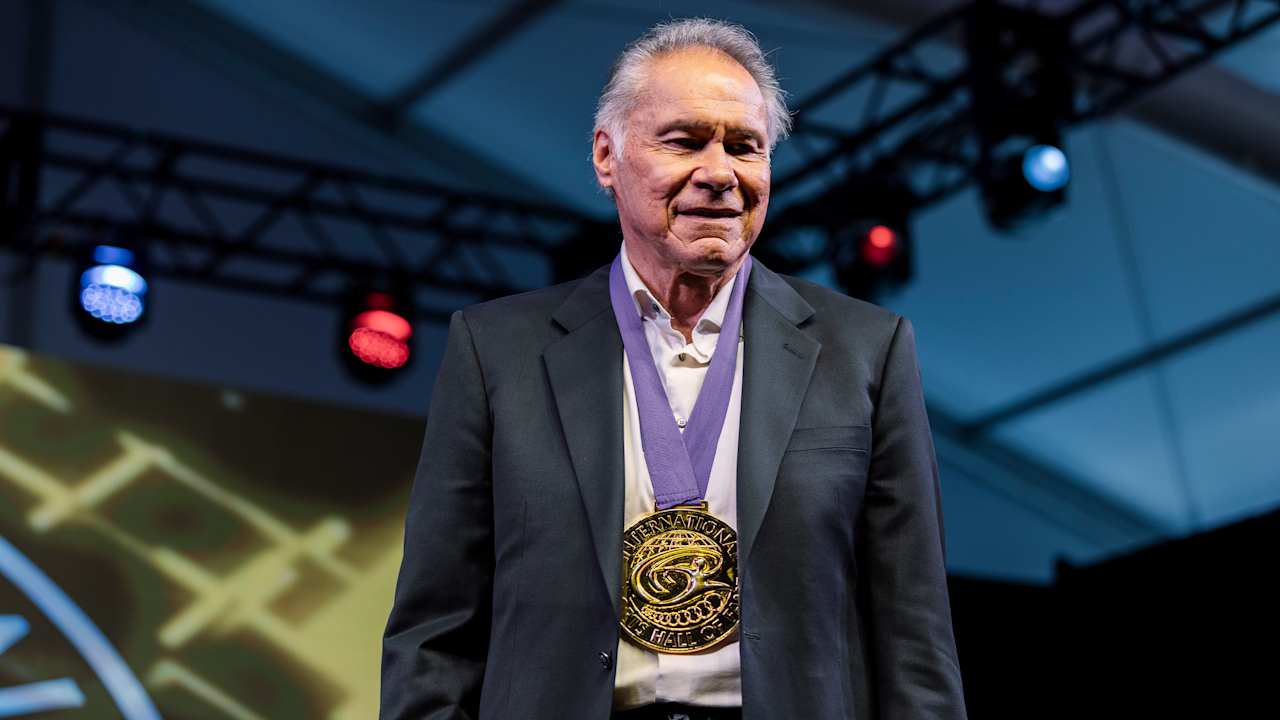 Jim Plunkett inducted into the International Sports Hall of Fame