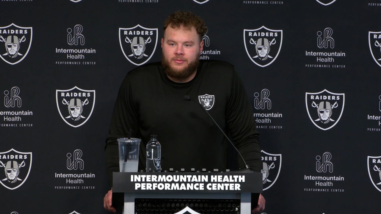 Andre James on Kolton Miller, Gardner Minshew and more | Press Conference