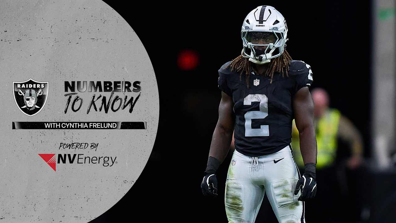 All the numbers to know for Raiders-Chiefs Week 7 | Cynthia Frelund ...