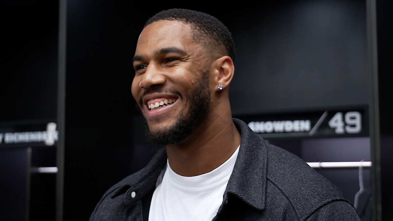 Charles Snowden talks defense, his performance against the Browns and ...