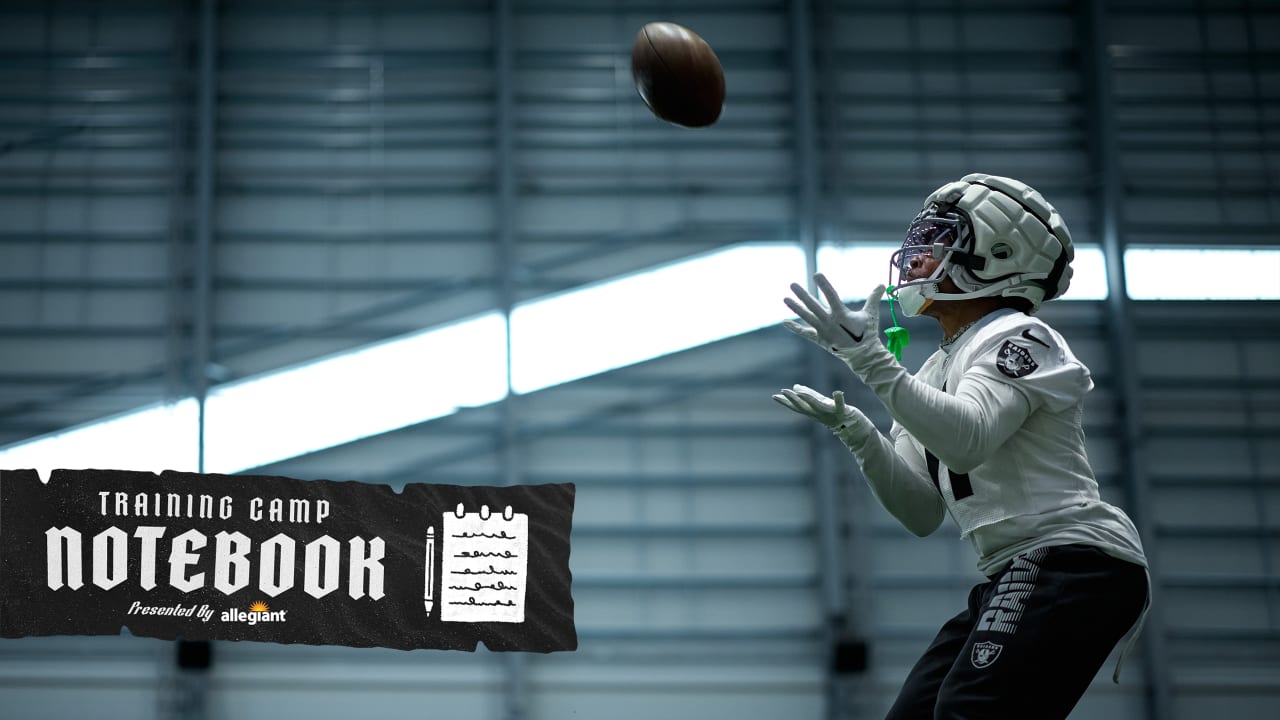 Training Camp Notebook 8/15: Receiving corps making strides