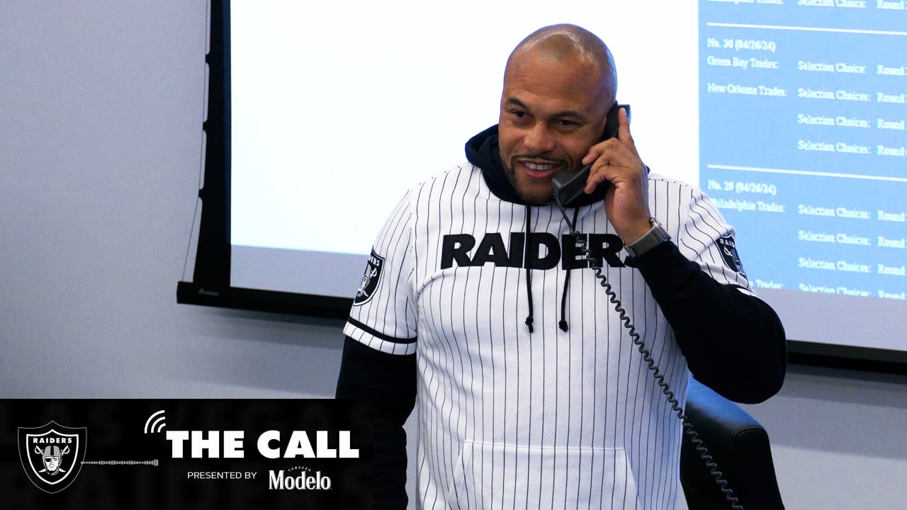 DJ Glaze gets the draft night phone call from Tom Telesco and Antonio ...