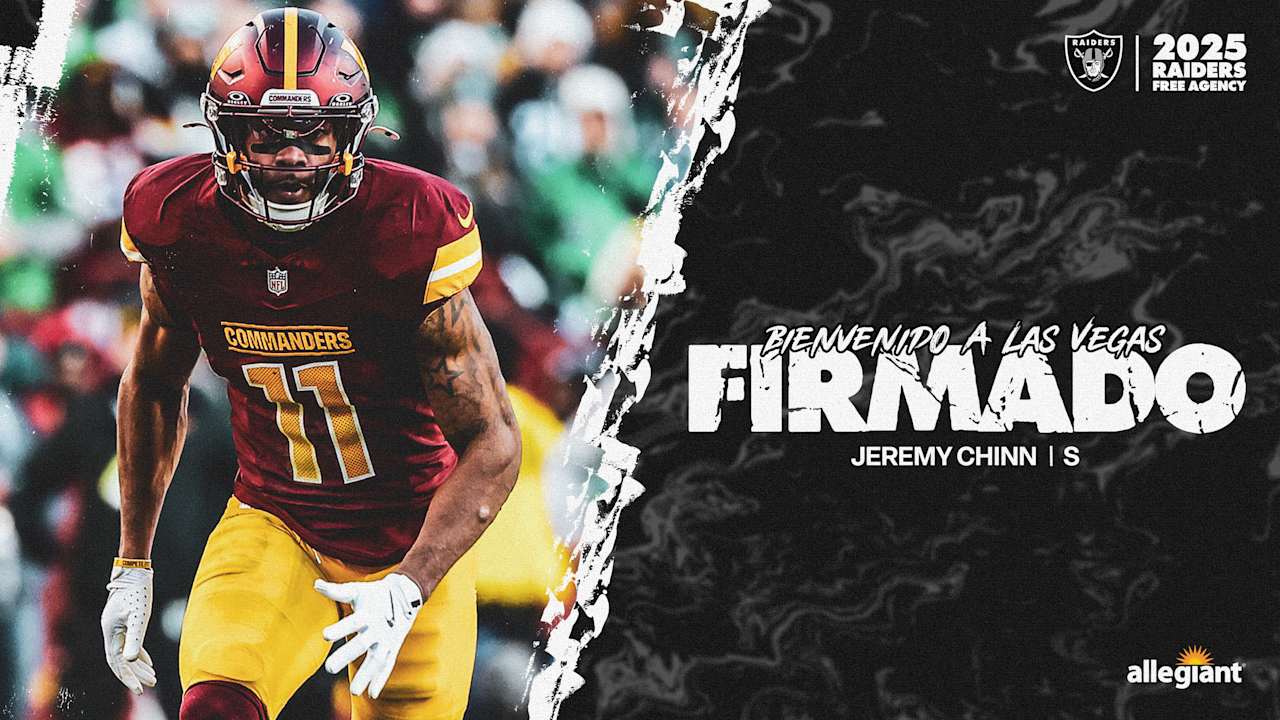 Los Raiders firman al S Jeremy Chinn