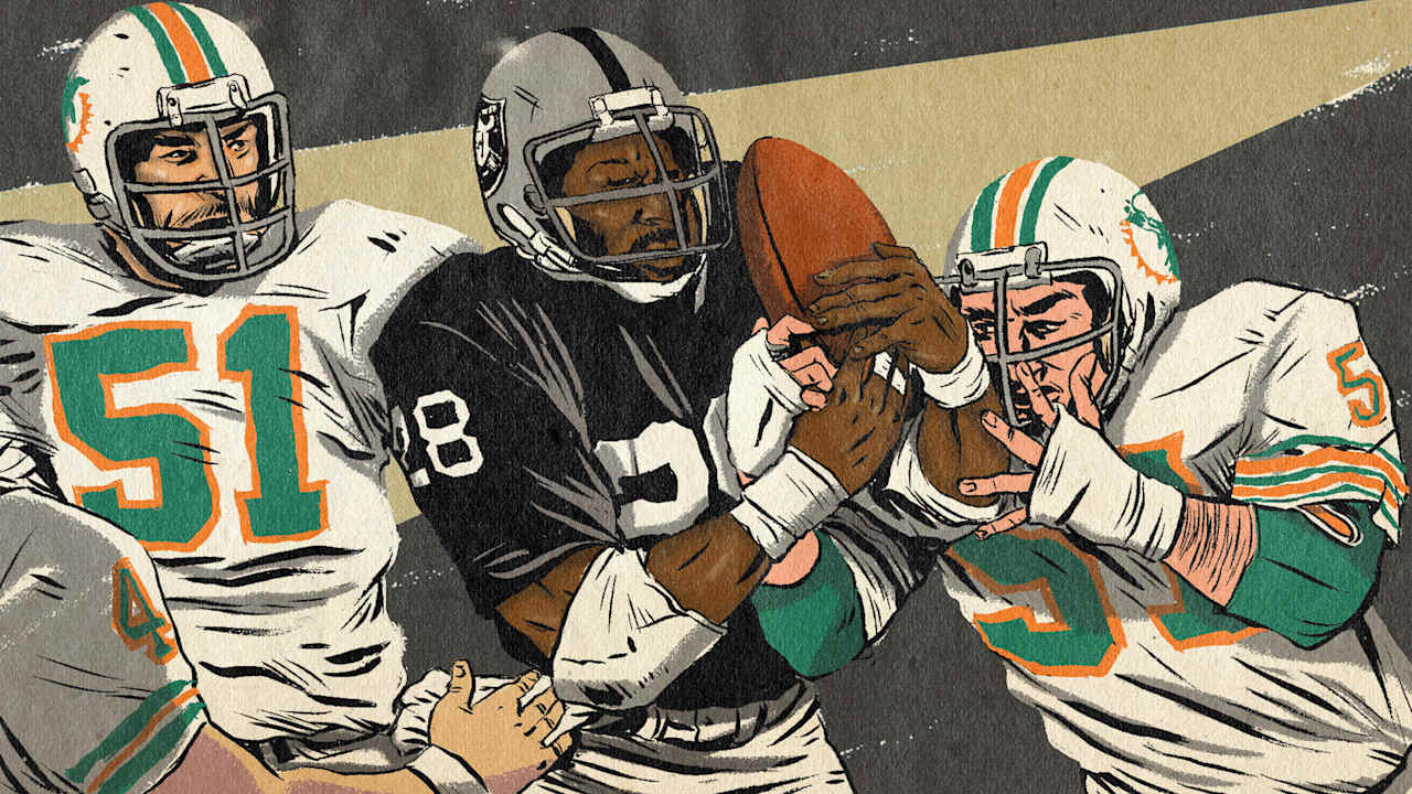 "Sea of Hands" 50 years later | Raiders vs. Dolphins | Don Shula vs ...