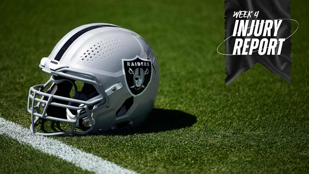 Raiders-Bears Week 4 Injury Report: Michael Mayer ruled out, Decamerion ...