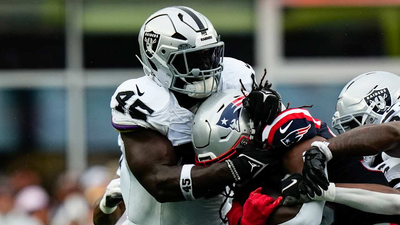 Raiders 2025 Week 1 Highlights vs. New England Patriots | Devin White makes impressive third ...