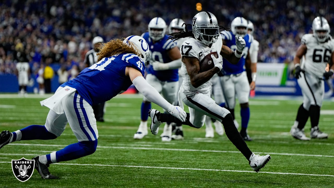 Davante Adams top plays | Raiders 2023 Week 17 Highlights vs. Indianapolis Colts