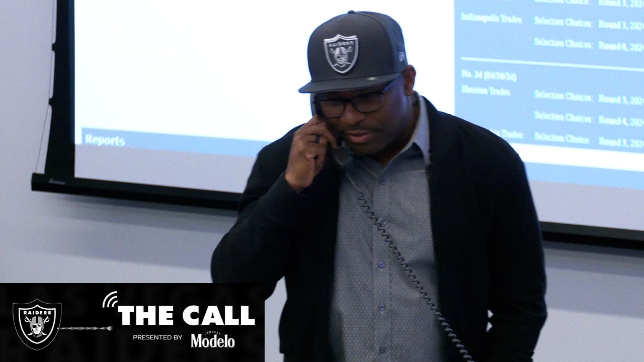 Decamerion Richardson gets the draft phone call from Champ Kelly and ...