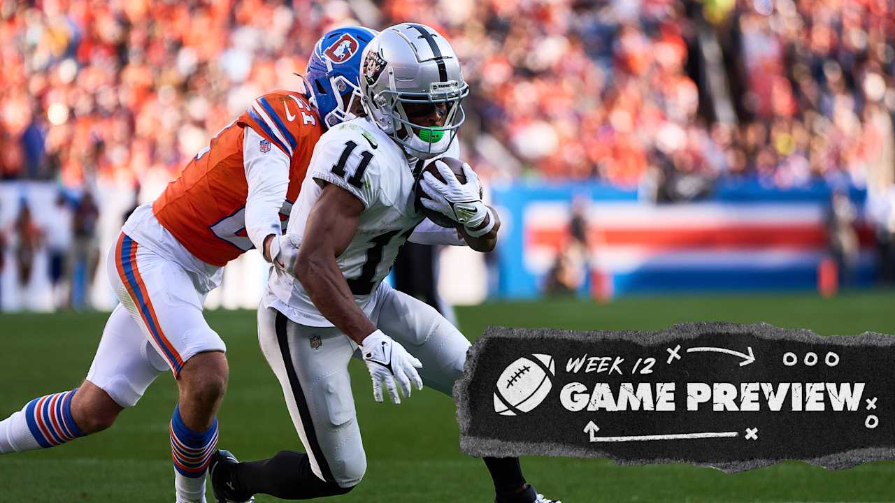 Game Preview: Raiders host rookie Bo Nix and Denver Broncos in Week 12