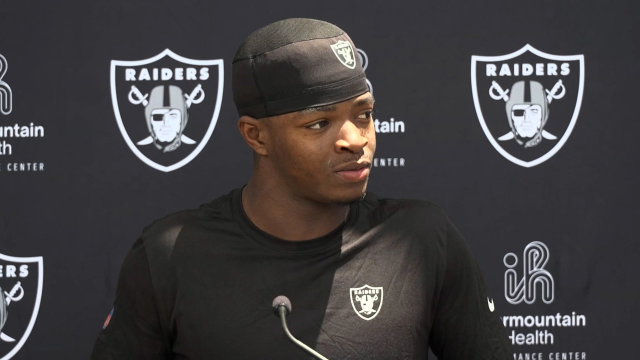 Decamerion Richardson reflects on the start of rookie minicamp and ...