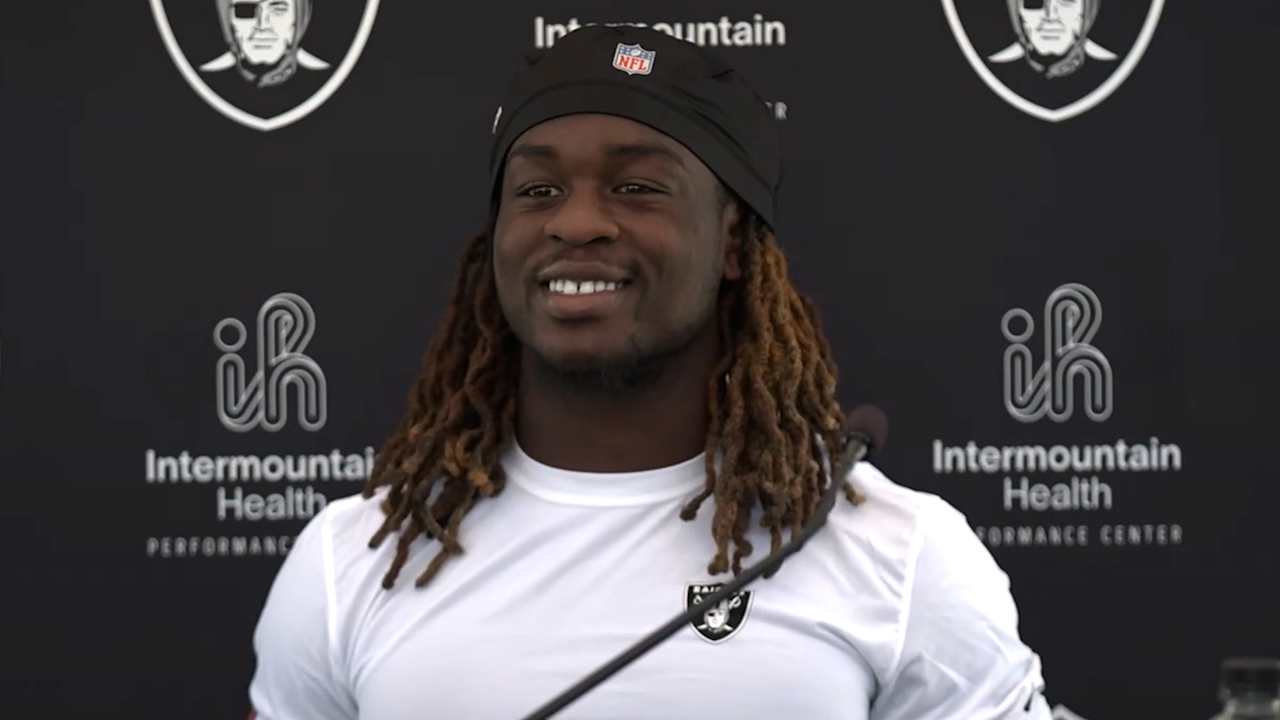 Ashton Jeanty on rookie minicamp, Jack Bech and more | 2025 NFL Offseason | Press Conference