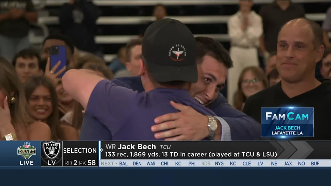 Jack Bech is a Raider - 58th overall pick | 2025 NFL Draft