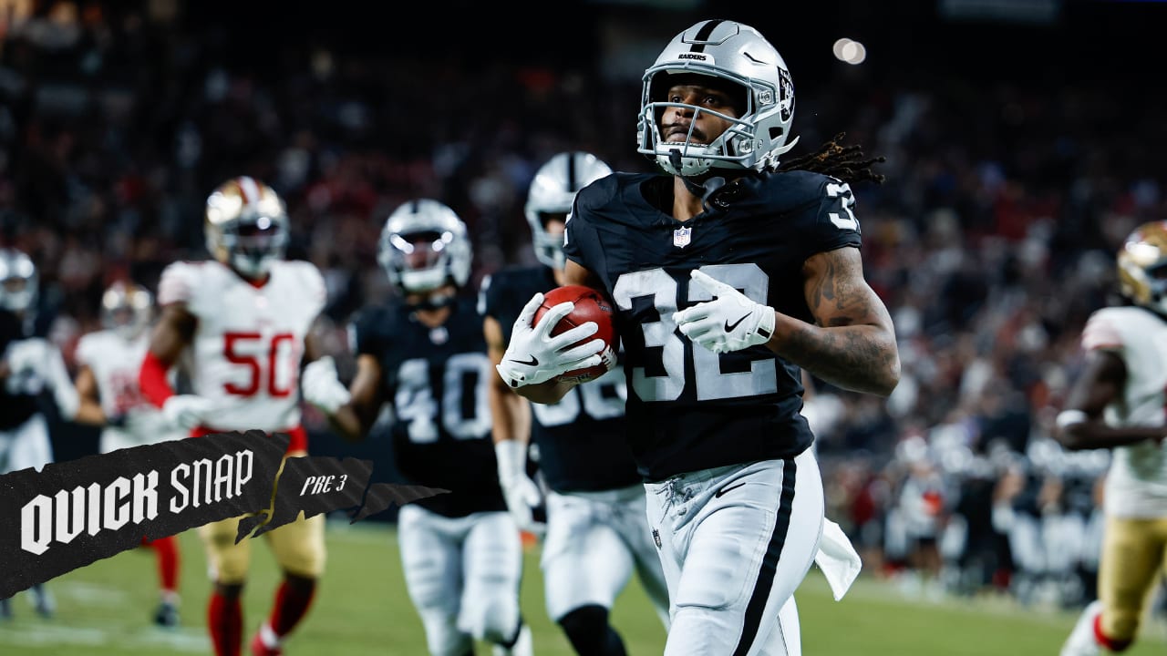 Quick Snap: Raiders finish preseason with a tie vs. 49ers