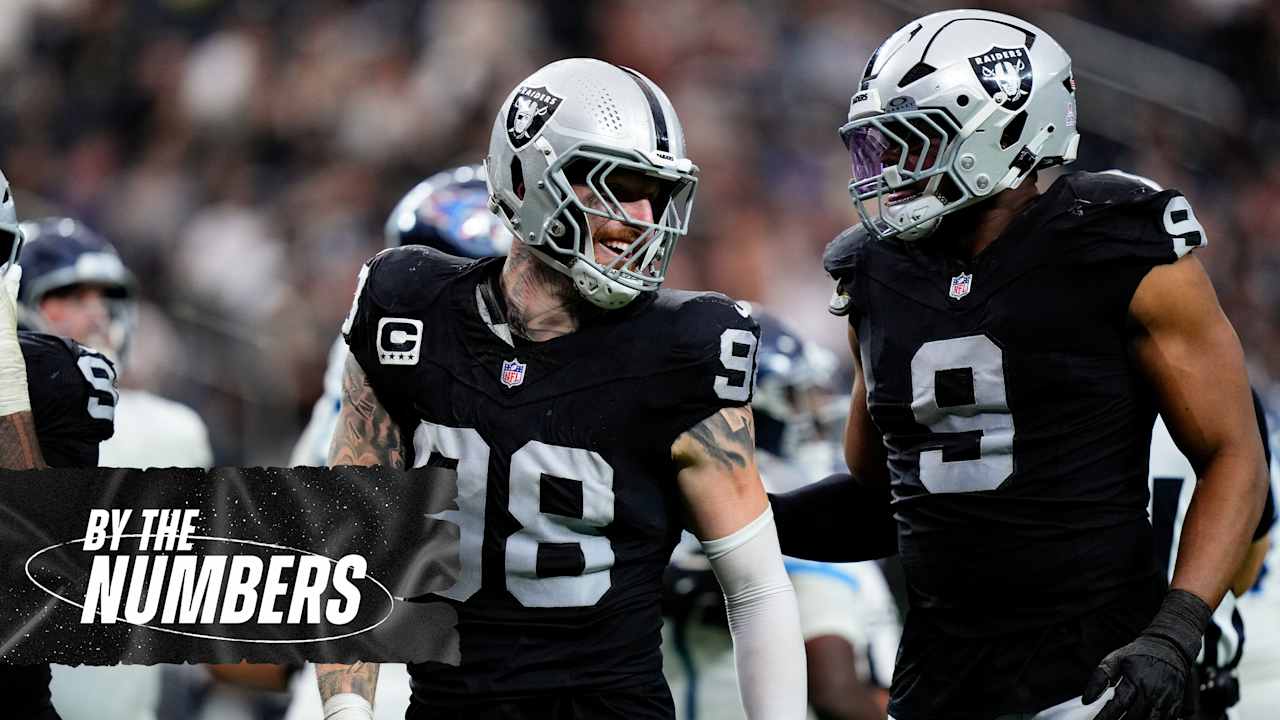 By the Numbers: Raiders defensive line put on a show against Titans
