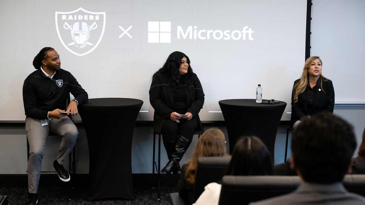 Watch: Raiders and Microsoft team up for 'Empowered' event at HQ