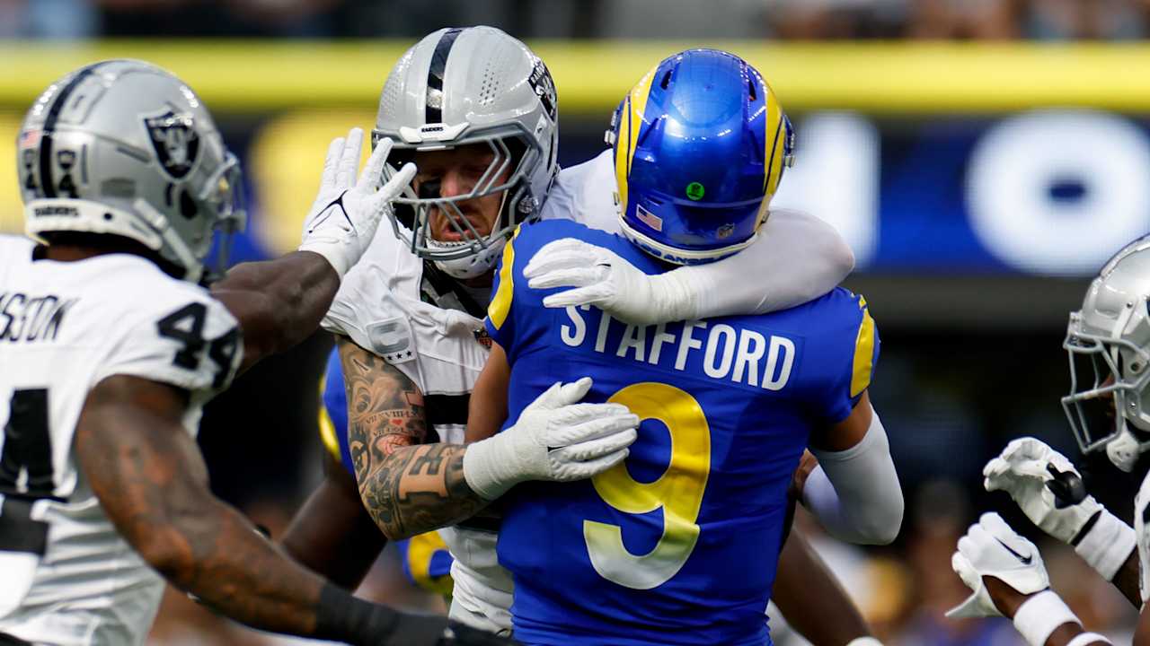 Raiders 2024 Week 7 Highlights vs. Los Angeles Rams | Maxx Crosby sacks ...