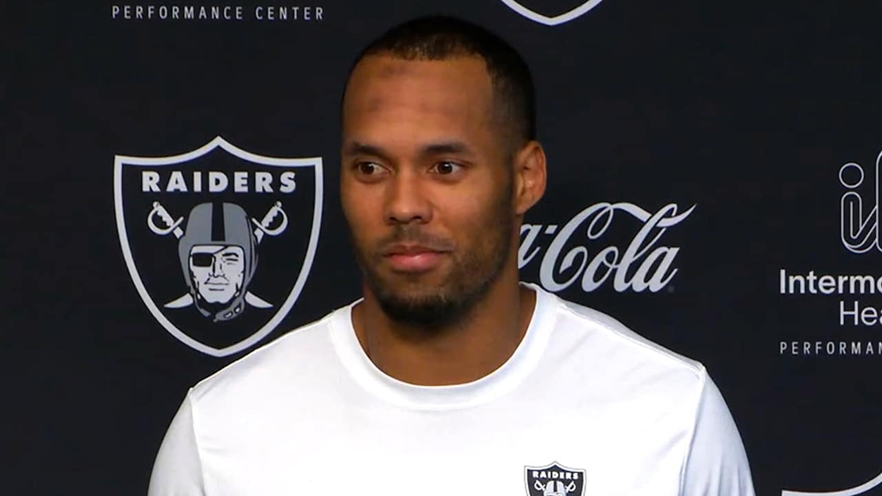 Collin Johnson talks being a Raider, Geno Smith and more | 2025 NFL ...