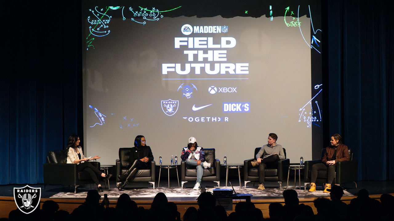 Photos: Raiders attend EA Sports Madden NFL 'Field the Future' event