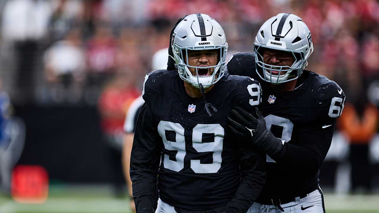 Raiders' 2025 preseason stat leaders