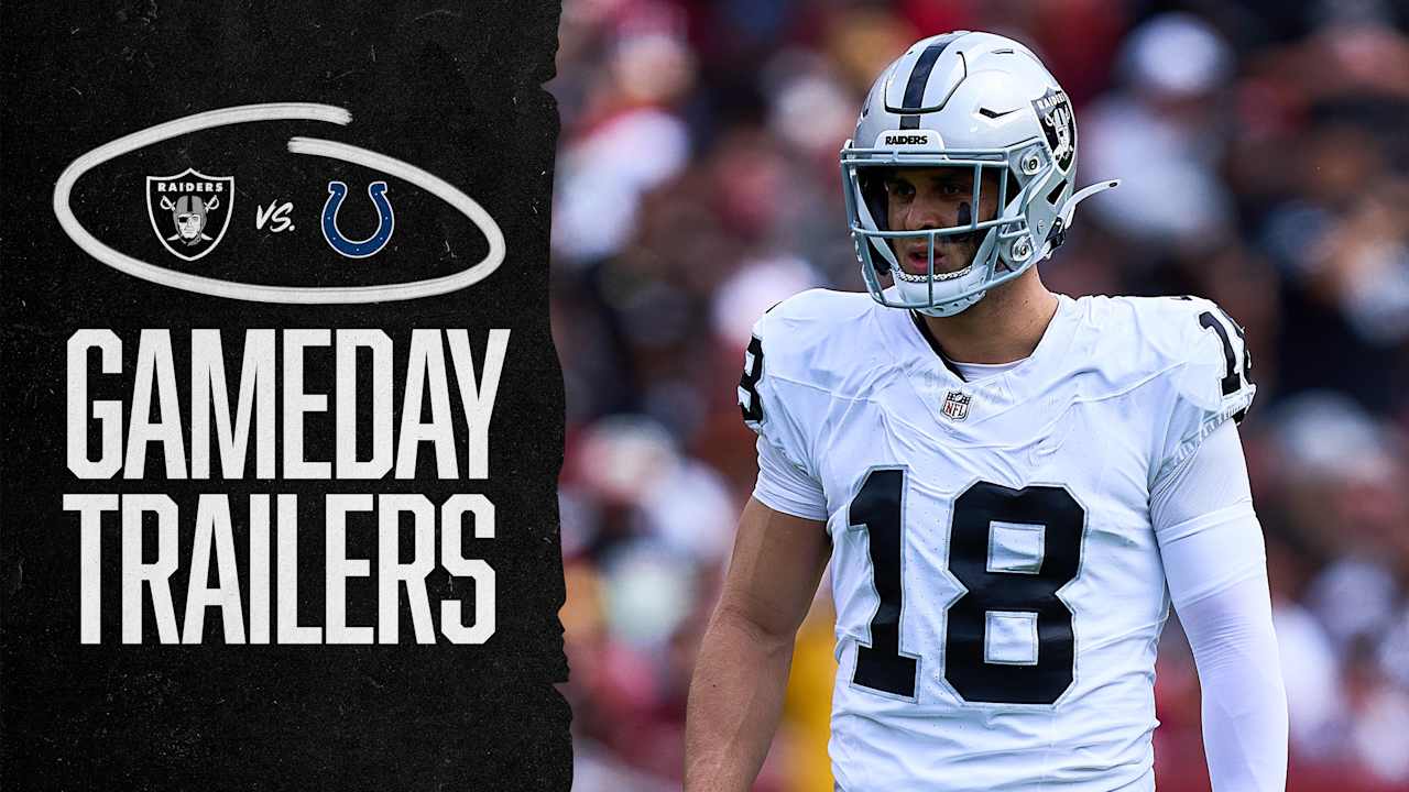 Watch: Las Vegas Raiders vs. Indianapolis Colts | Trailer | 2025 NFL Season