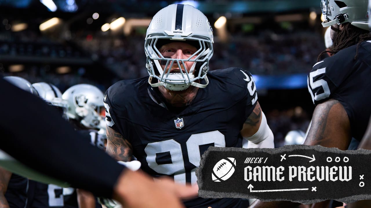 Game Preview: Raiders kick off season in L.A. against Chargers