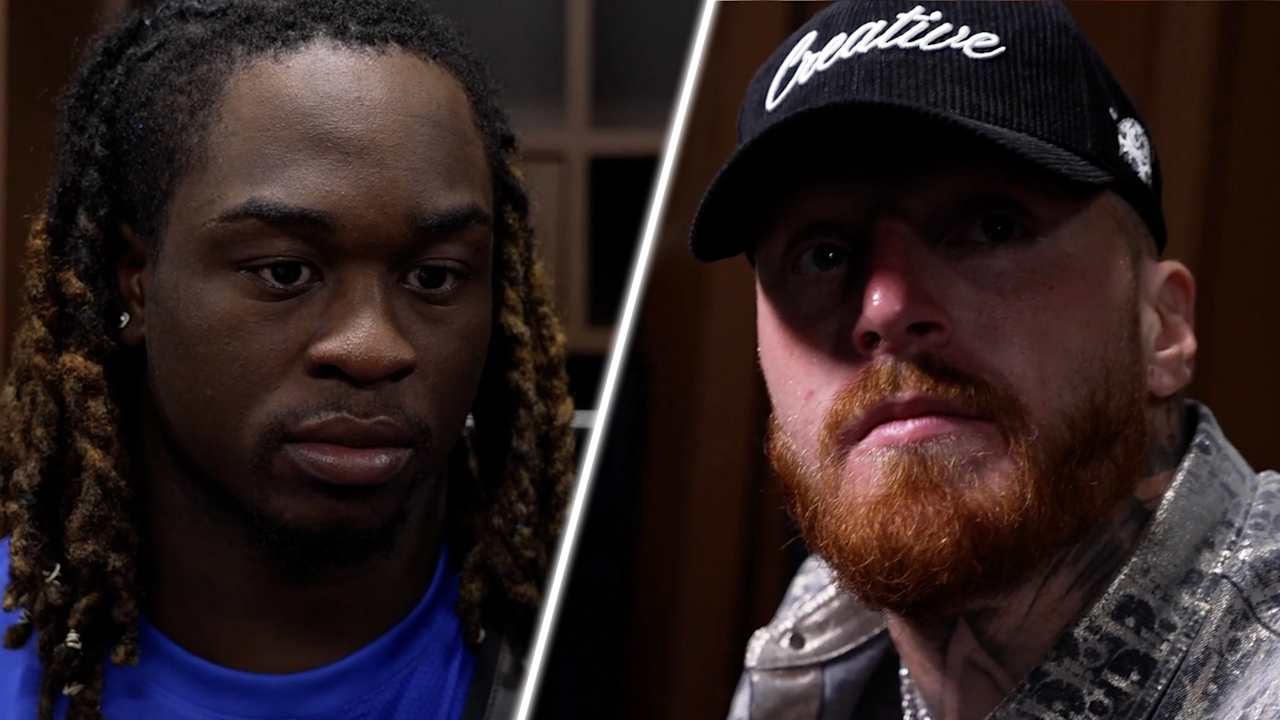 Maxx Crosby, Tre Tucker and Ashton Jeanty talk to the media | Locker ...