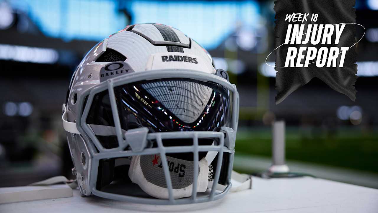 Raiders-Chiefs Week 18 Injury Report - BVM Sports