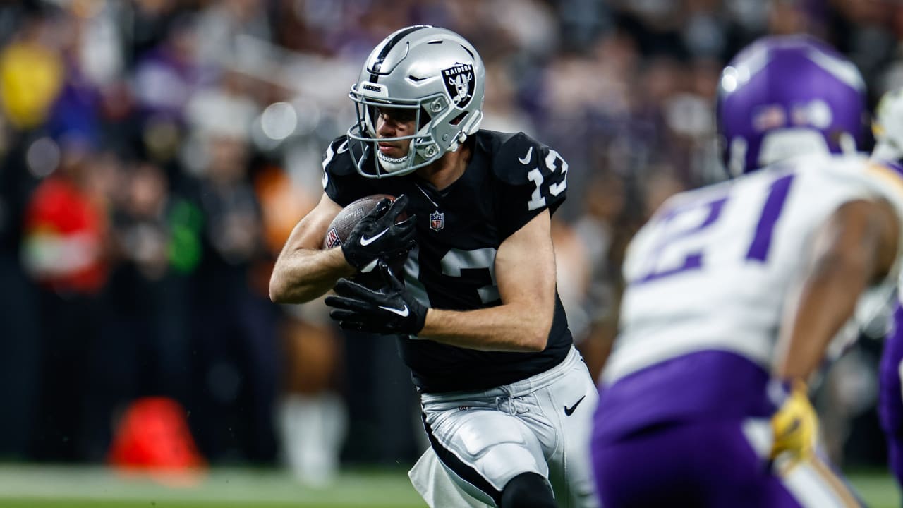 Hunter Renfrow gains 38 yards | Raiders 2023 Week 14 Highlights vs. Vikings