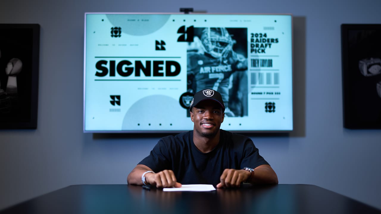 Raiders sign seventh-round pick S Trey Taylor