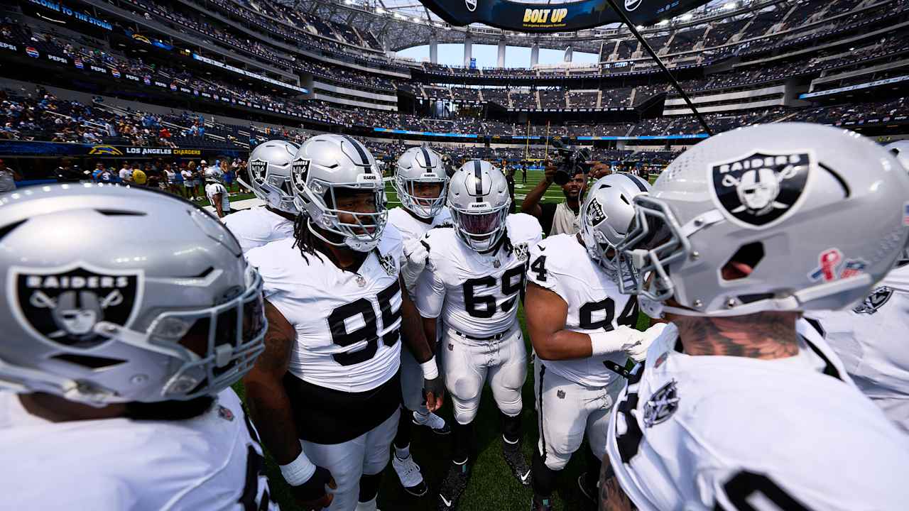 Raiders se preparan para debut en casa