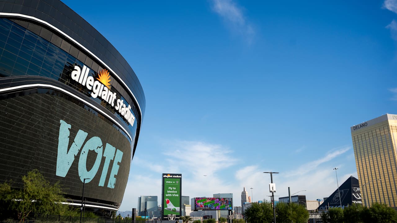 New study shows Las Vegas Raiders and Allegiant Stadium a winning model for Election Day voting