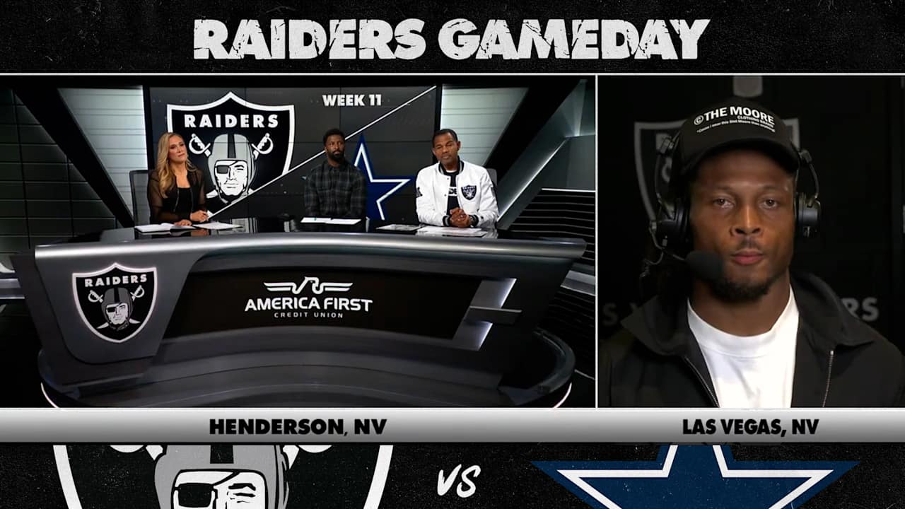Raiders Gameday | Tre Tucker | Postgame recap of Raiders' Week 11 ...
