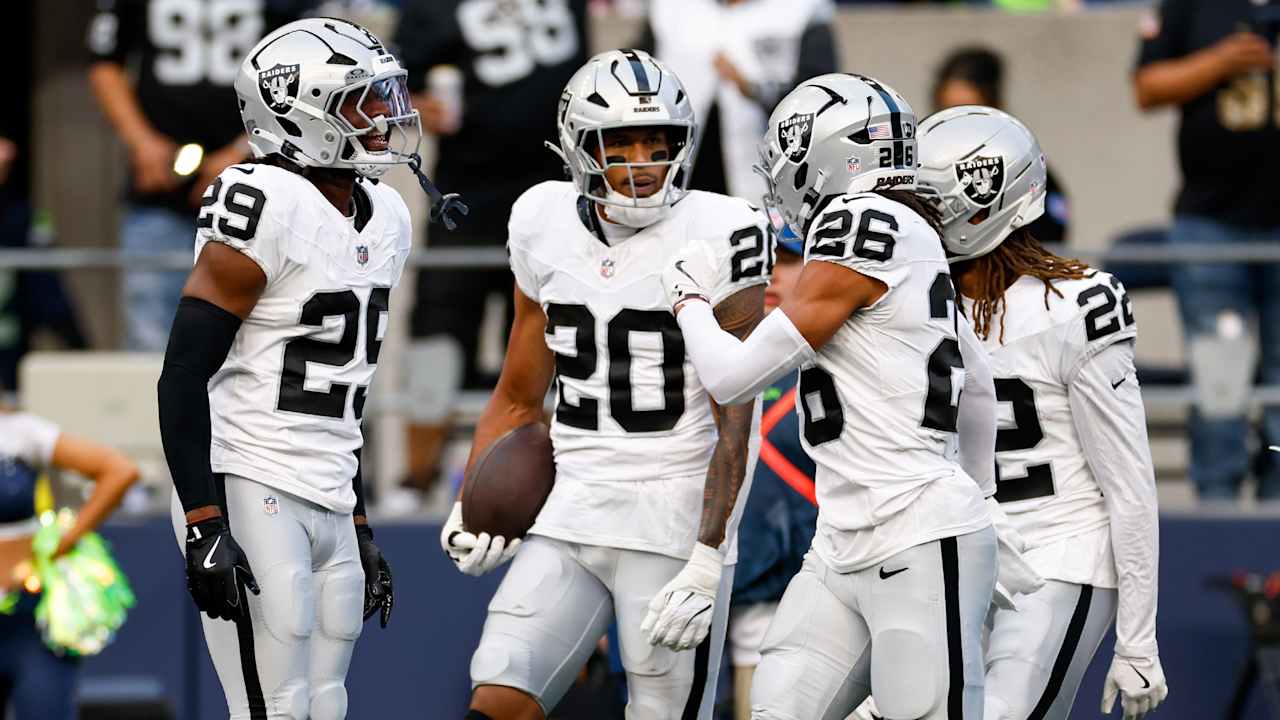 Raiders 2025 Preseason Week 1 Highlights vs. Seattle Seahawks | Isaiah Pola-Mao interception on ...