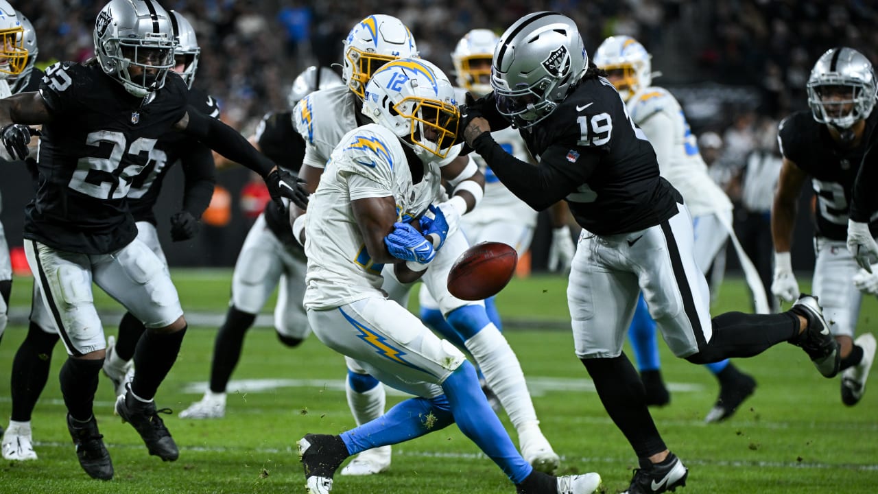 DJ Turner forces a fumble on special teams | Raiders 2023 Week 15 ...