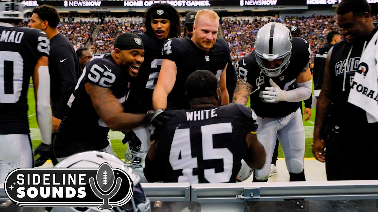 Best sights and sounds from the Raiders' win over the Tennessee Titans ...