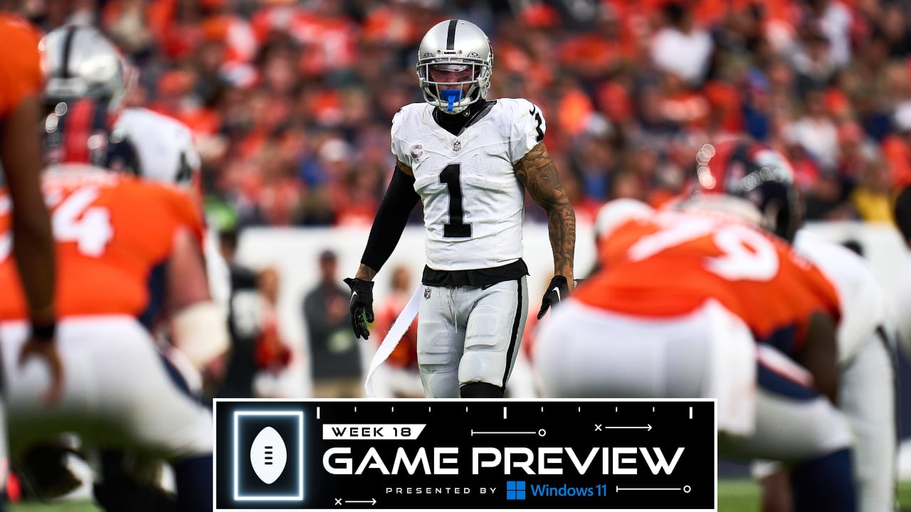 Game Preview: Raiders close out the 2023 season against the Denver Broncos