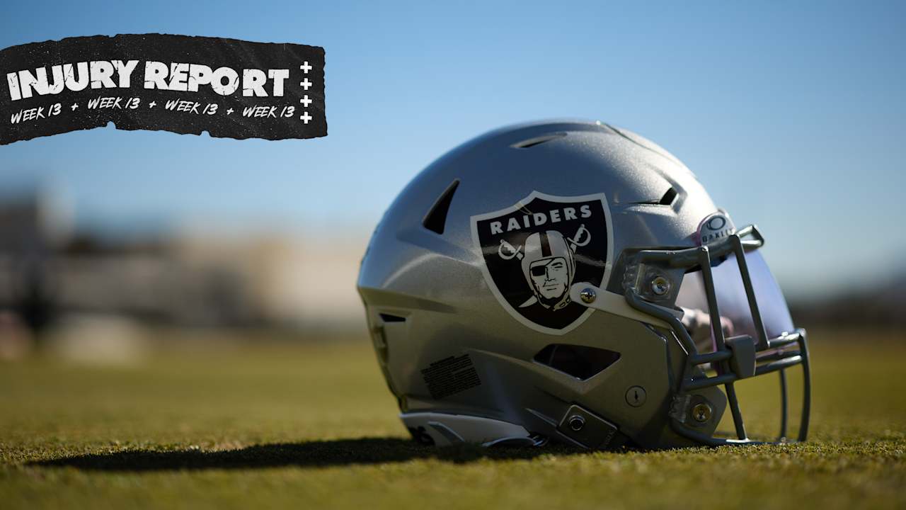 Raiders-Chiefs Week 13 Injury Report: Nate Hobbs, Zamir White ruled out Raiders-Chiefs Week 13 Injury Report: Nate Hobbs, Zamir White ruled out